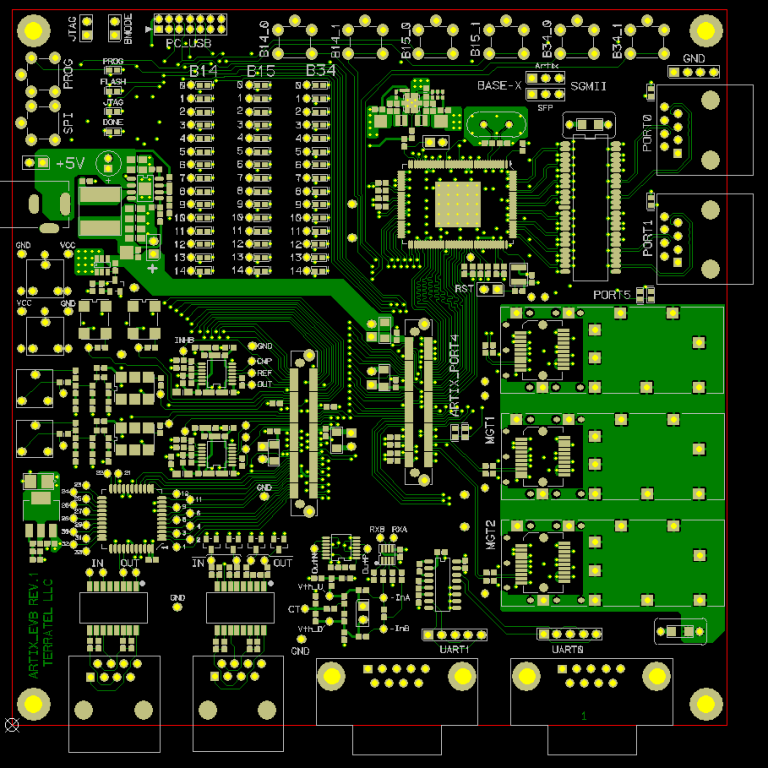 PCB Layout Design Service examples | TERRATEL